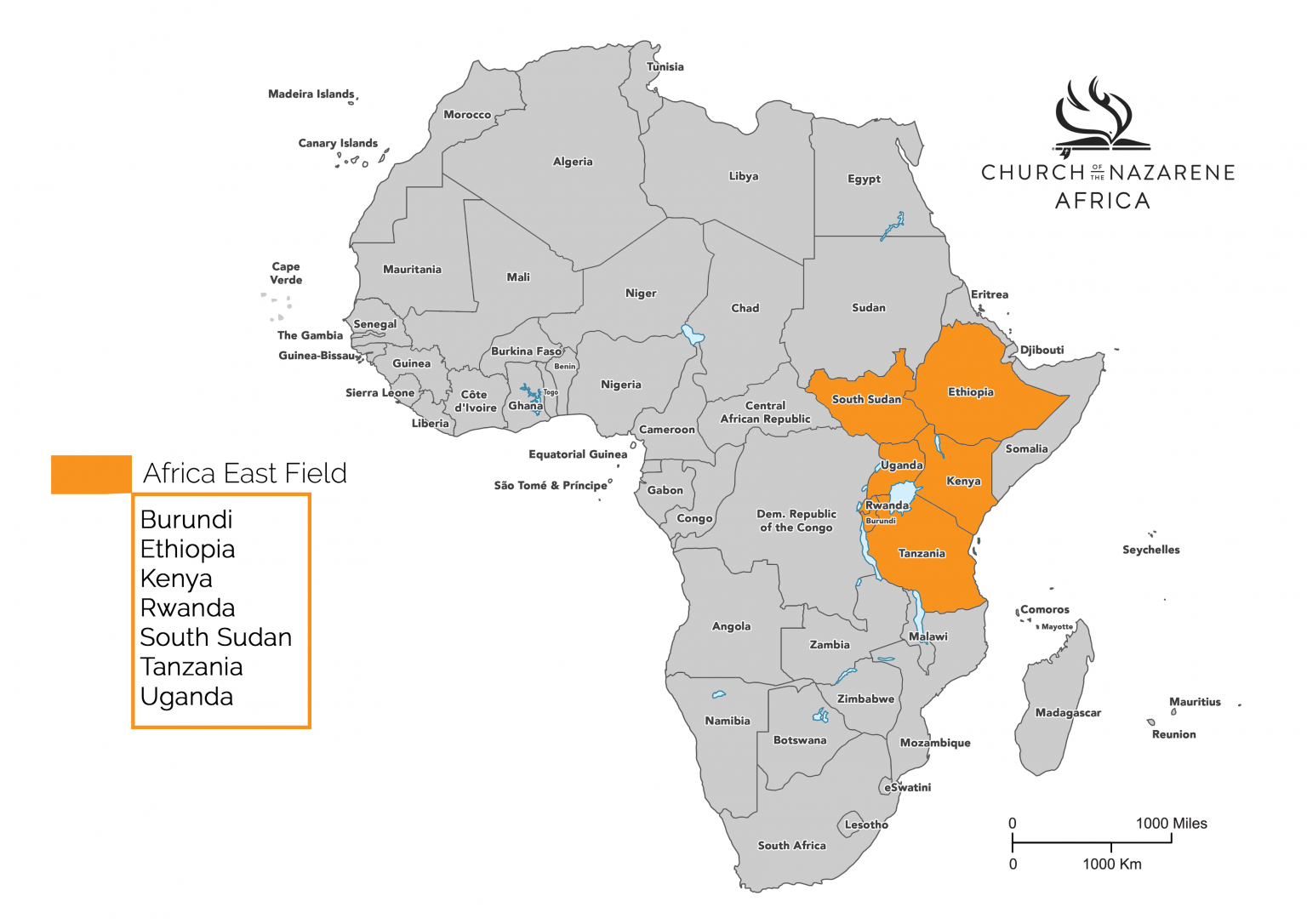 Fields & Countries - Church of the Nazarene